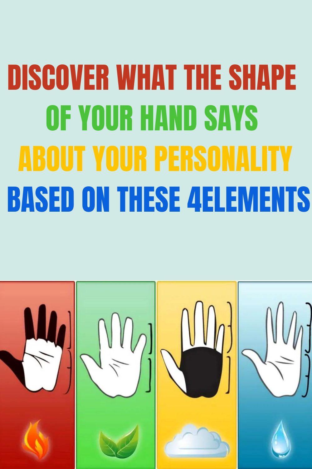 Discover What The Shape Of Your Hand Says About Your Personality Based ...