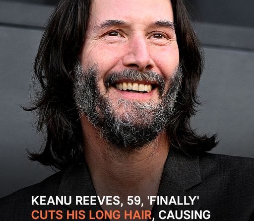 Keanu Reeves, 59, 'Finally' Cuts His Long Hair, Sparking a Stir: Photo ...