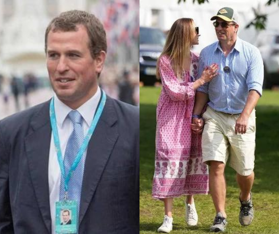 At the age of 46, Princess Anne's eldest son, Peter Phillips, falls in ...