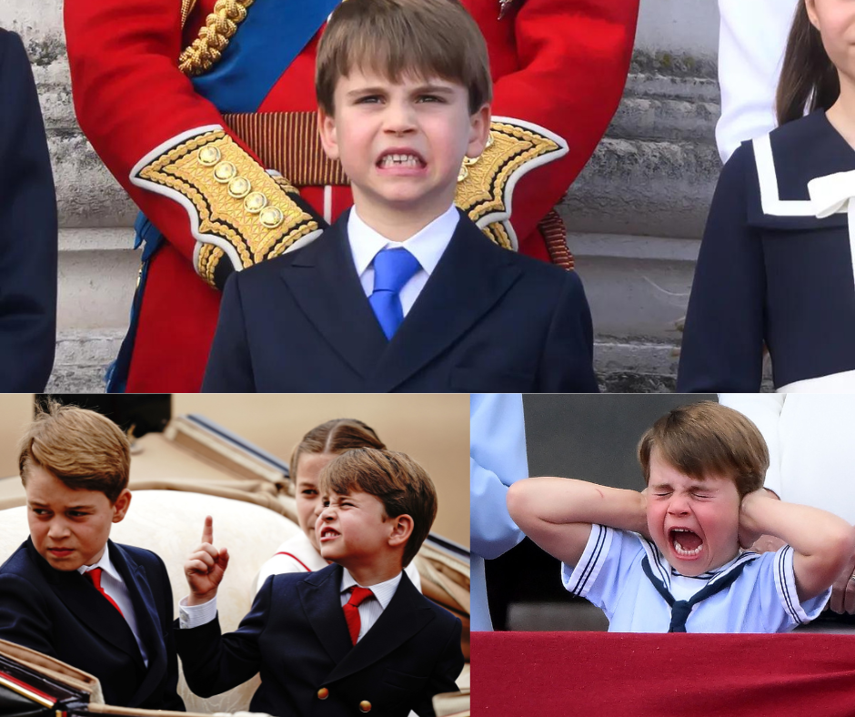 Prince Louis Almost Steals The Spotlight From Mom Kate Middleton As He ...
